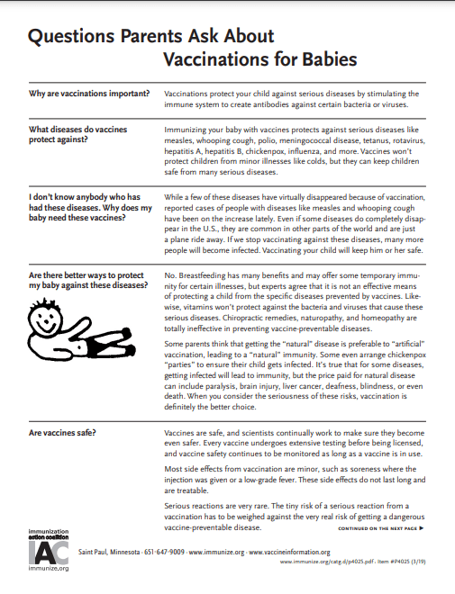 Immunizations - Lynn Community Health Center